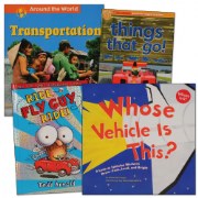 Transportation Book Set (Set of 4)