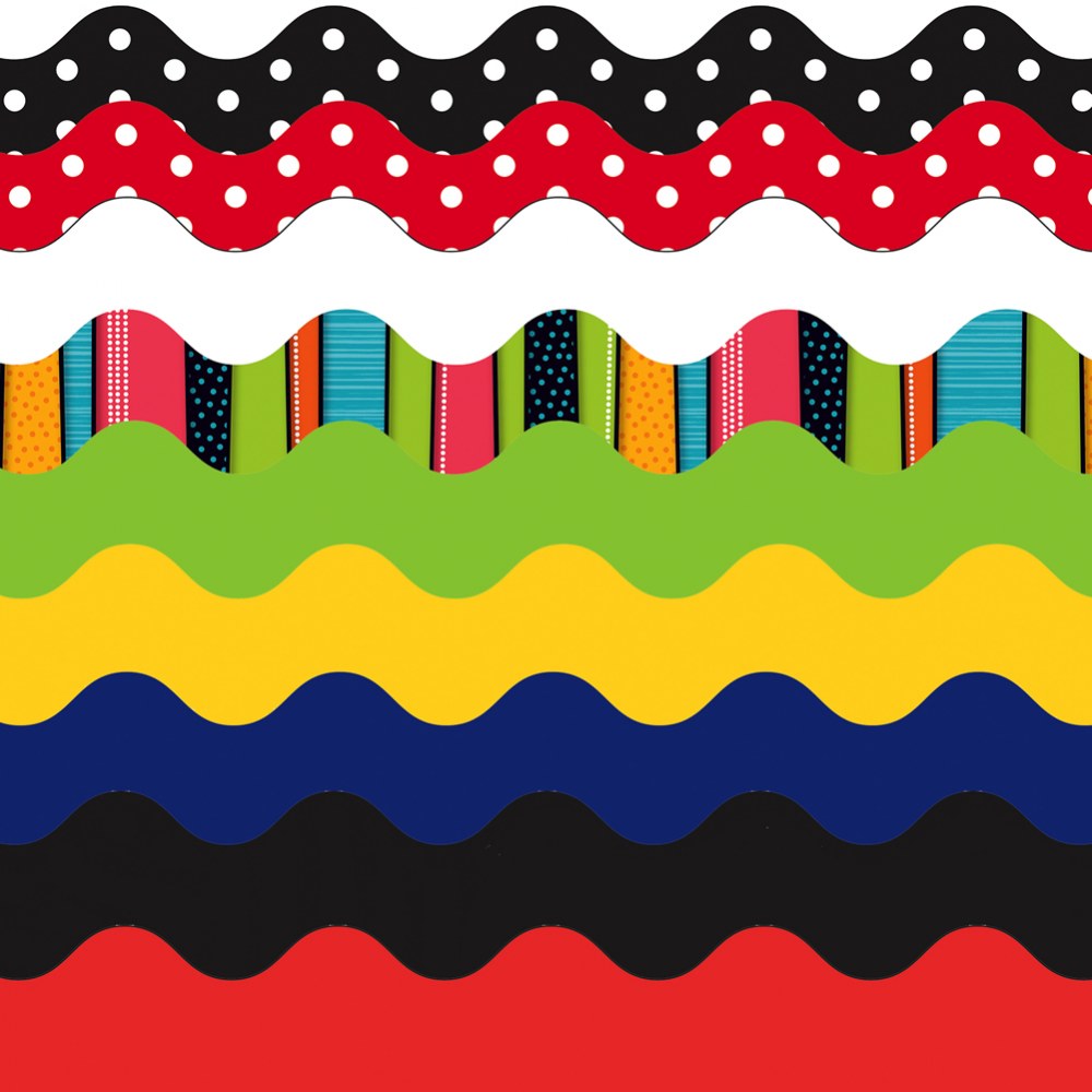 Rolled Scalloped Borders