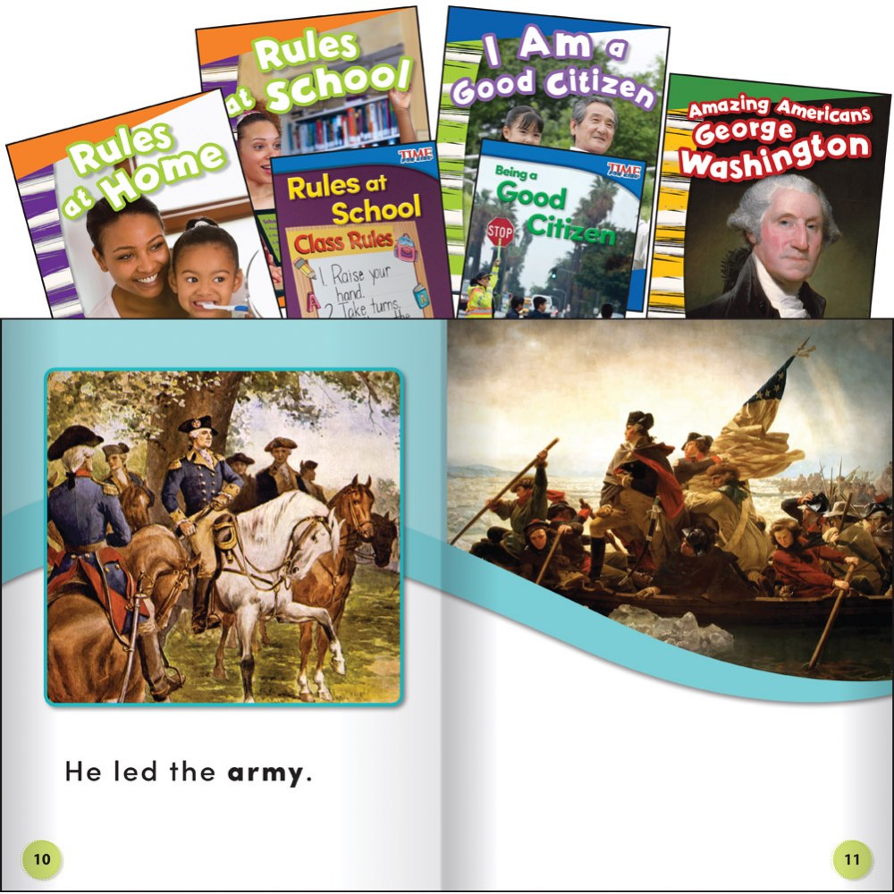 Time For Kids Civics Books - Set of 6