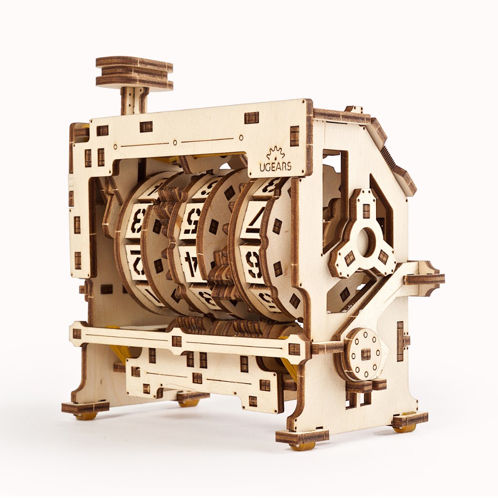 UGears STEM LAB Counter - Educational Mechanical Model Kit