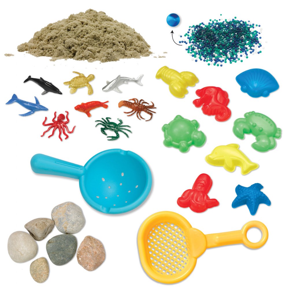 Ocean & Sand Sensory Bin