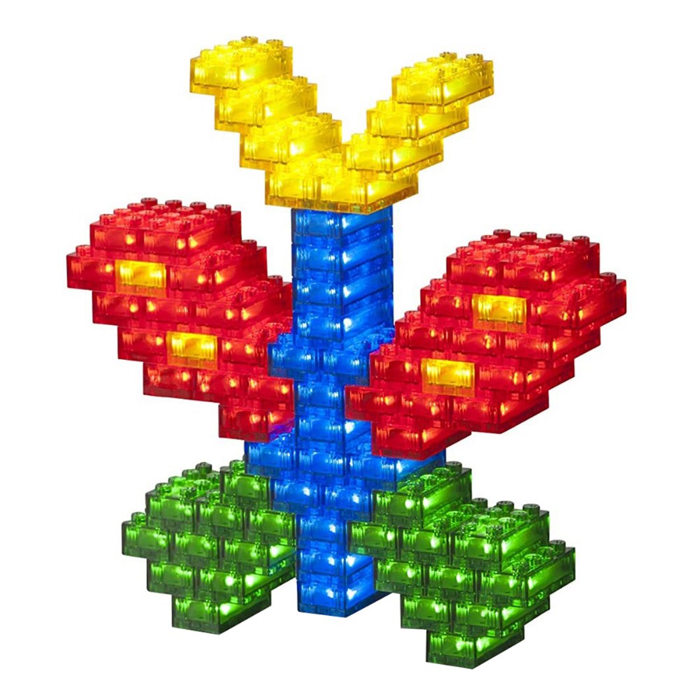 Light Stax® System Shine - Sound Activated - 75 Piece 3-In-1 LED ...