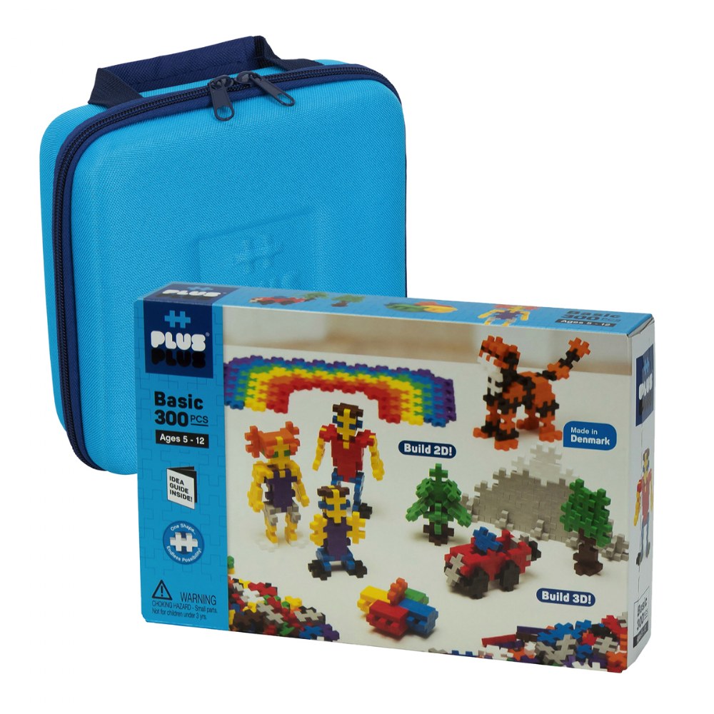 Plus-Plus® Travel Case With 400 Pieces & Baseplate