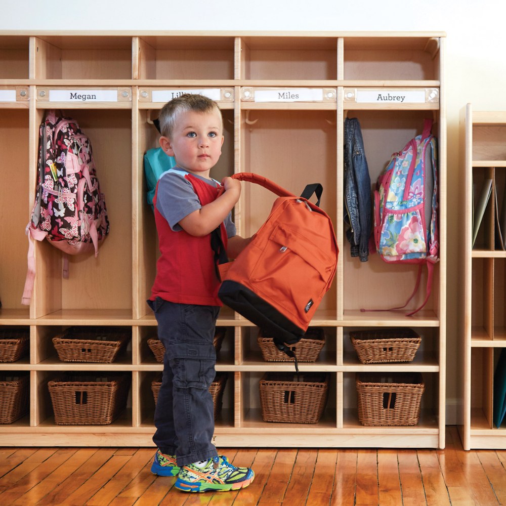 Premium Solid Maple Coat Lockers
