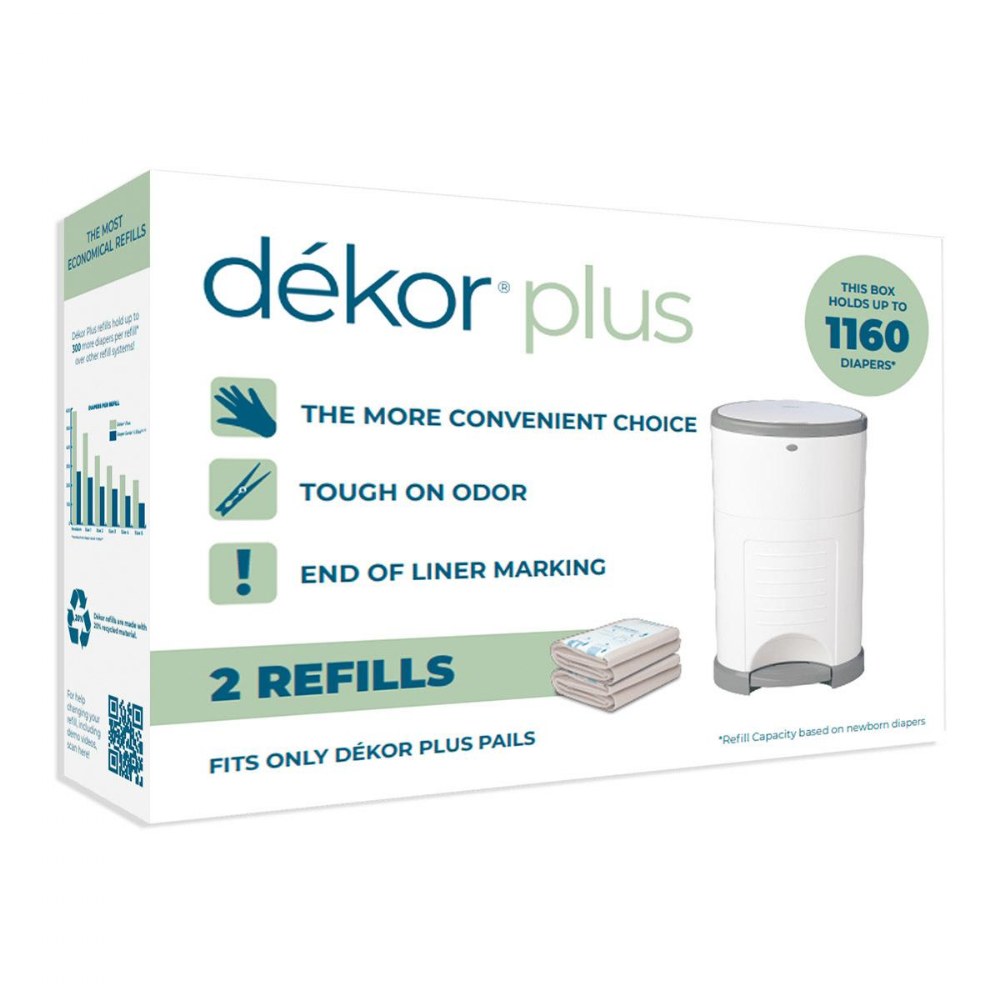 Diaper Dekor™ Eko Plus Refills 2-Pack Refill