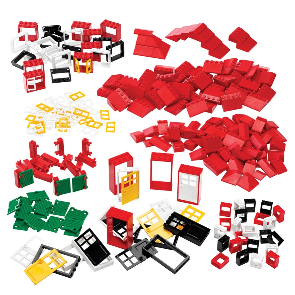 LEGO® Doors, Windows, and Roof Tiles Set - 9386