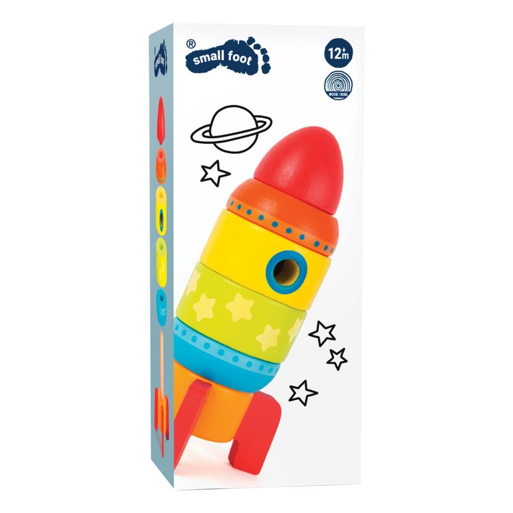 Colorful Stacking Rocket