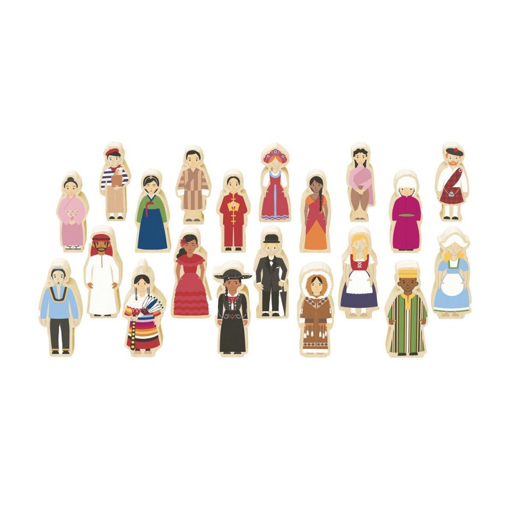 Friends Around the World - 20 Pieces