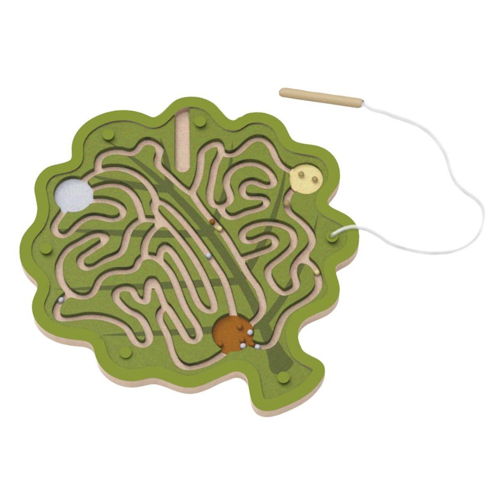 Nature's Paths Magnetic Leaf Mazes - Set of 3