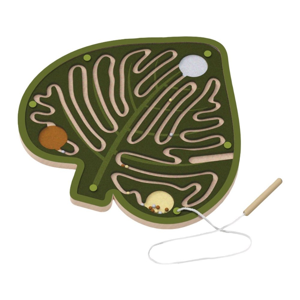 Nature's Paths Magnetic Leaf Mazes - Set of 3