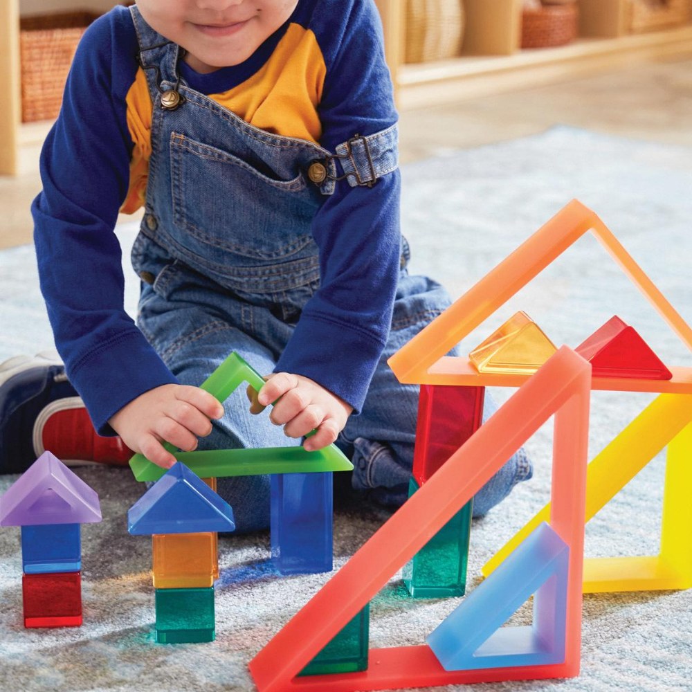 Discovery Triangles - Rainbow - 6 Pieces