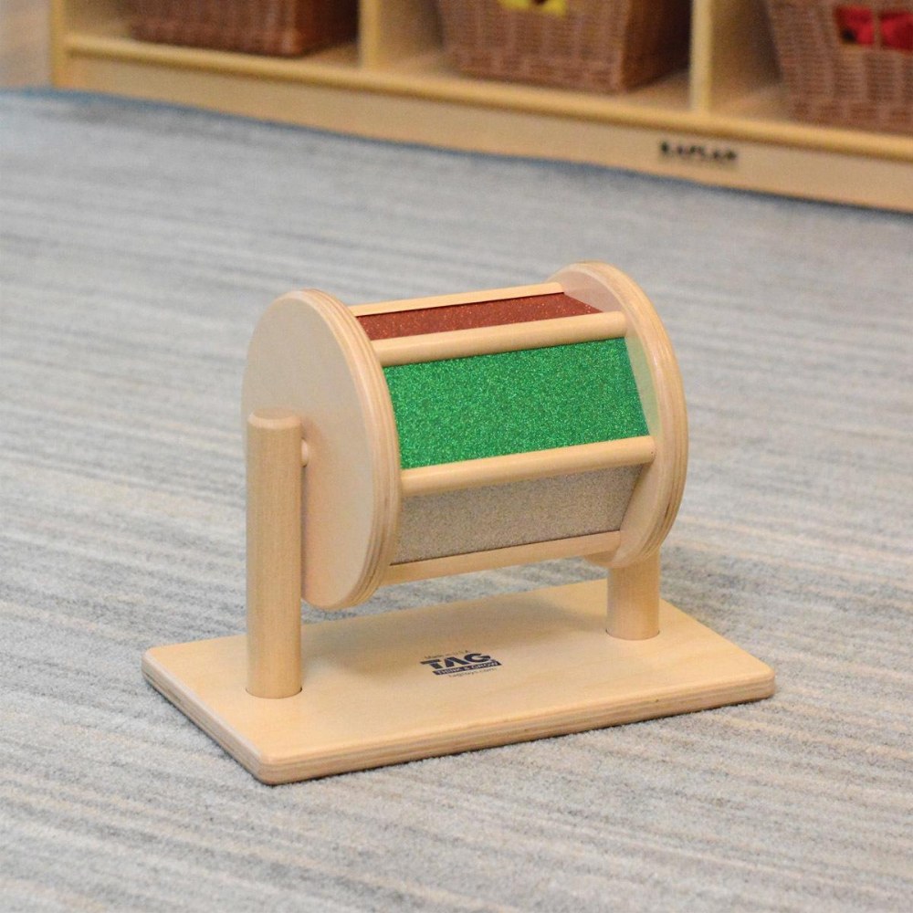 Spin Around Color Drum - with Mirror and Sound