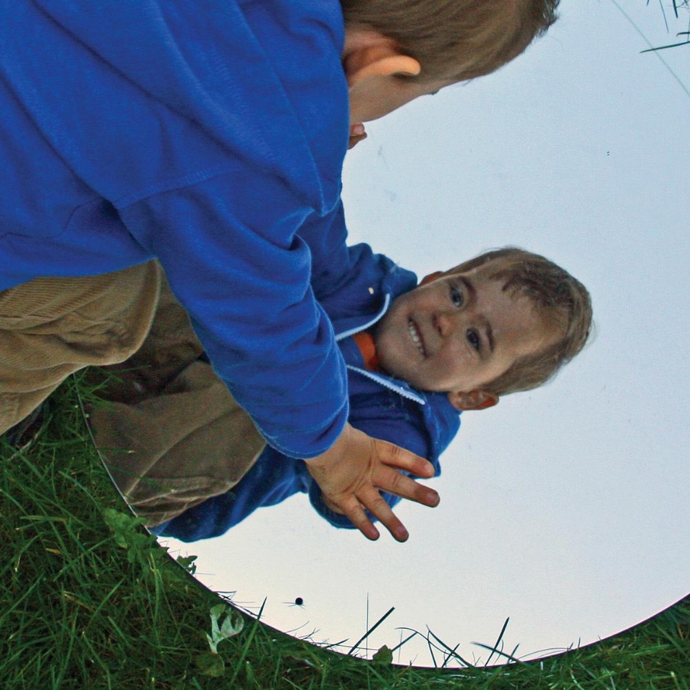 Round Outdoor Mirror