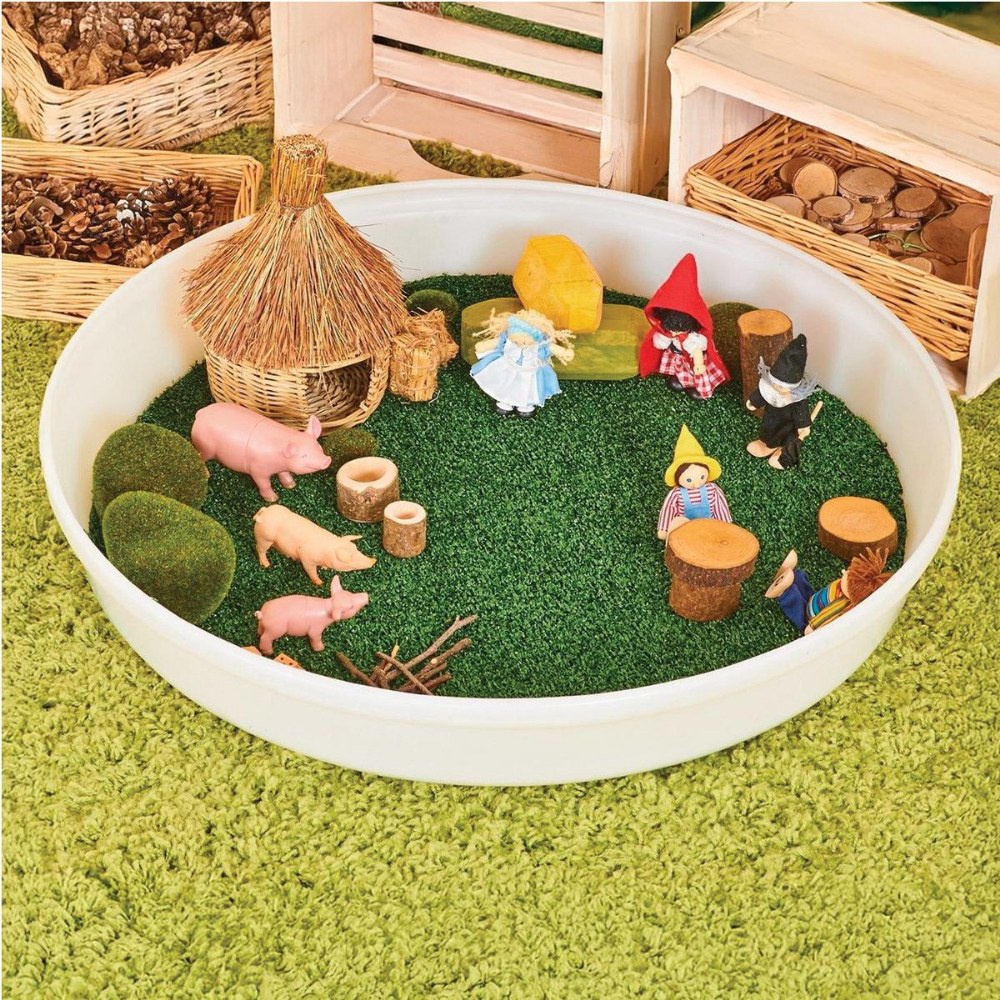 Deep Spot Tray Grass Circle
