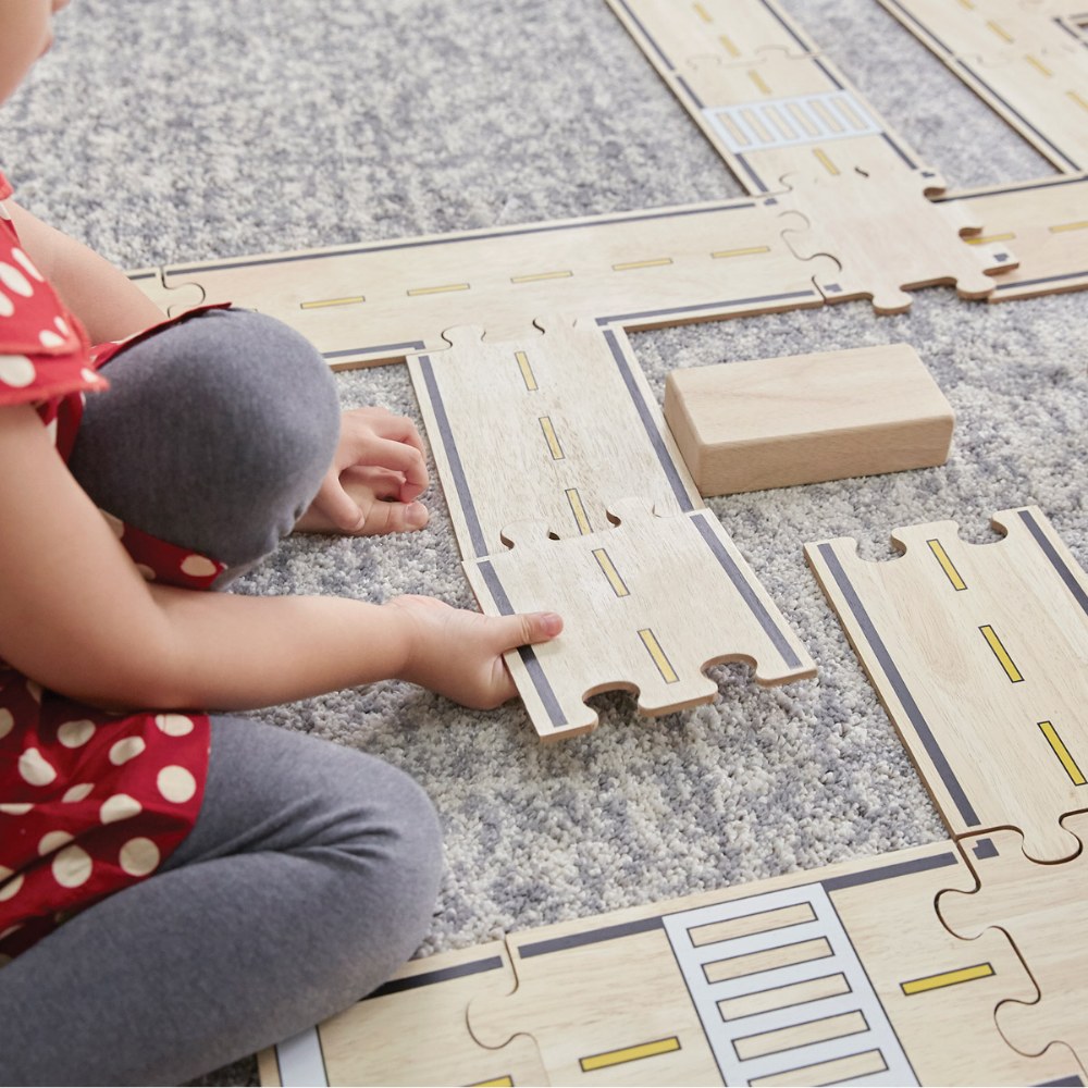 Wooden Roadway Track System
