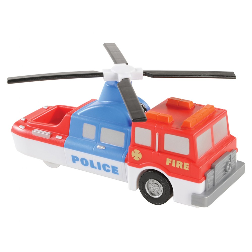Magnetic Mix and Match Vehicles - 18 Pieces