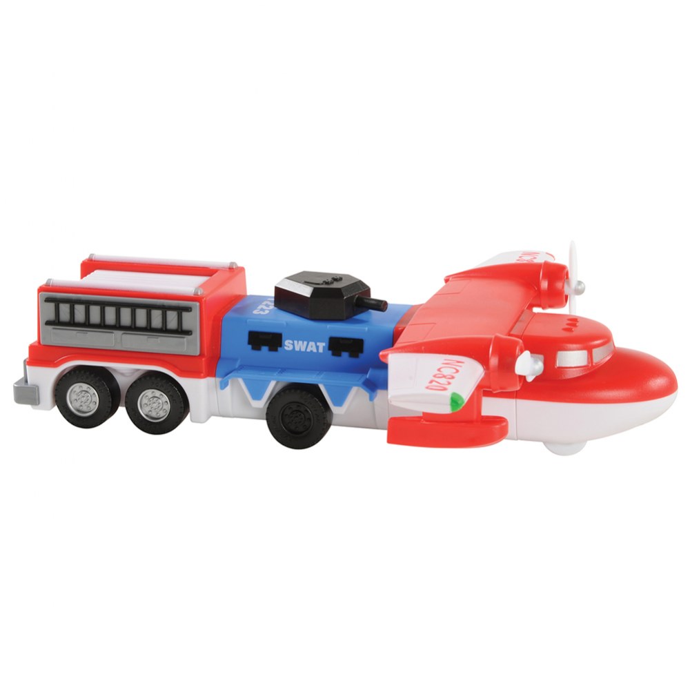 Magnetic Mix and Match Vehicles - 18 Pieces
