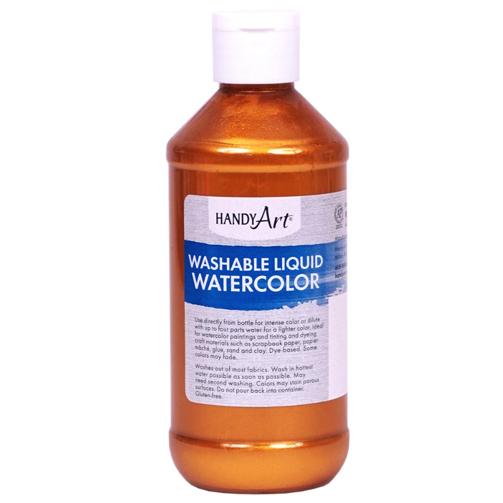 Liquid Watercolor 8 oz. Single Paints