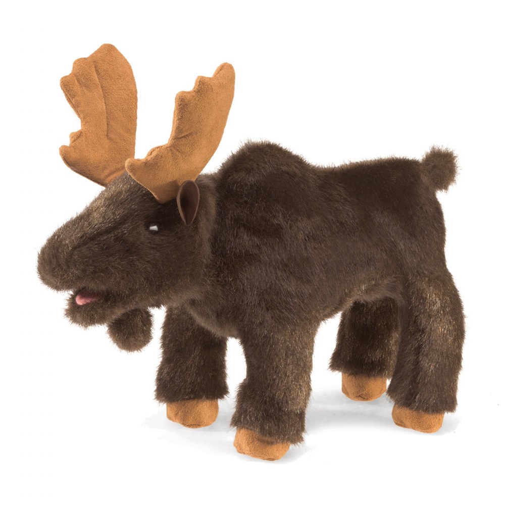 Small Moose Hand Puppet