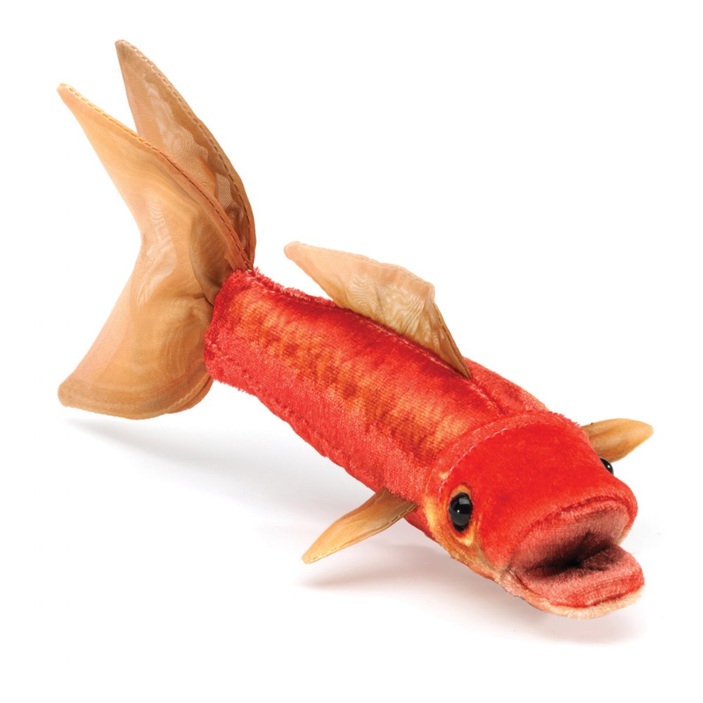 Mini Goldfish Finger Puppets - Set of 3