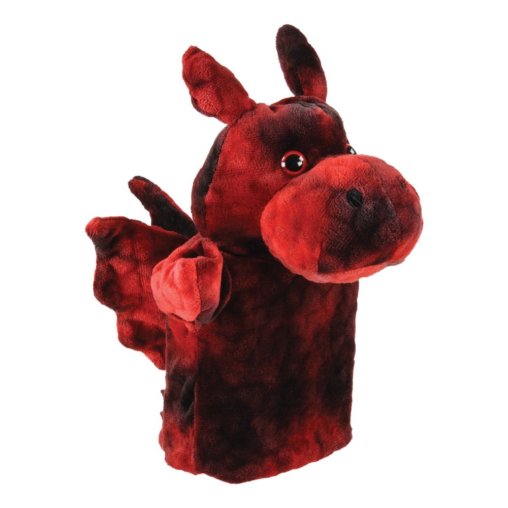 Soft Fabric Fantasy Hand Puppet Set for Dramatic Play