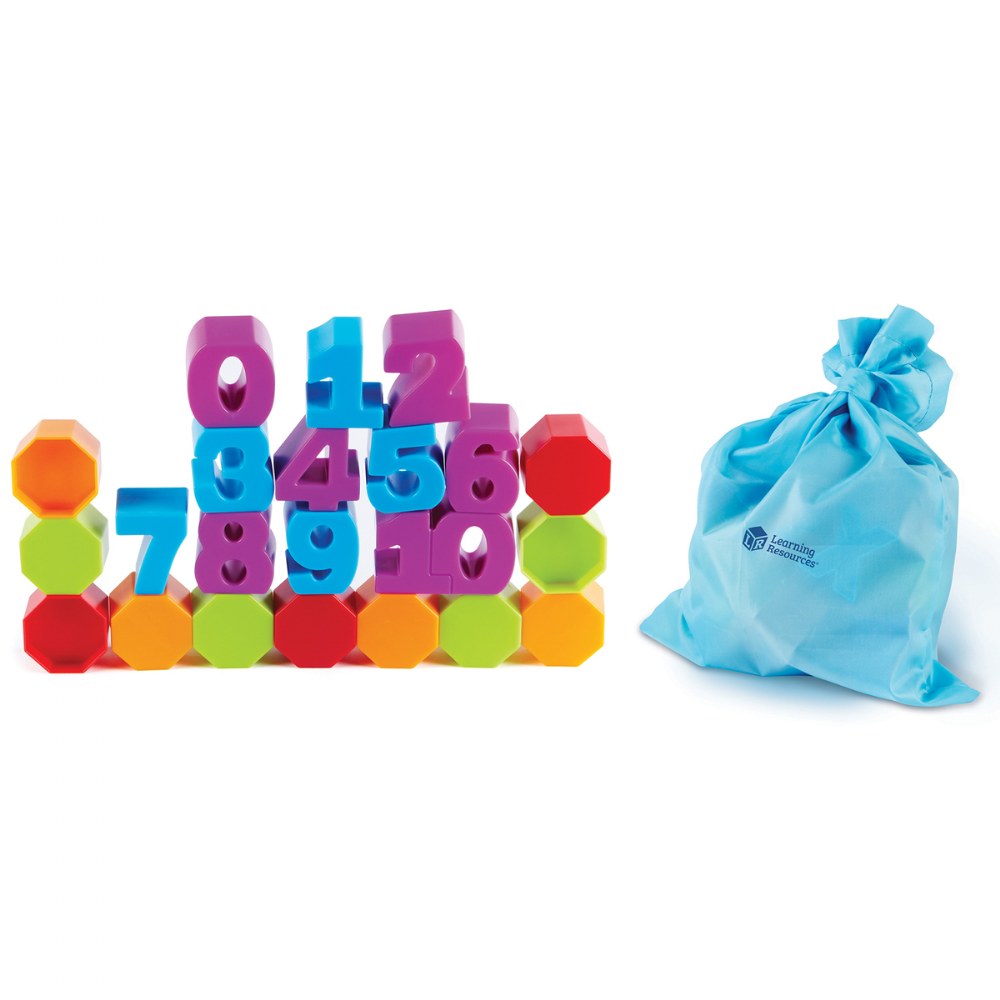 Counting and Number Building Blocks - Number and Color Recognition