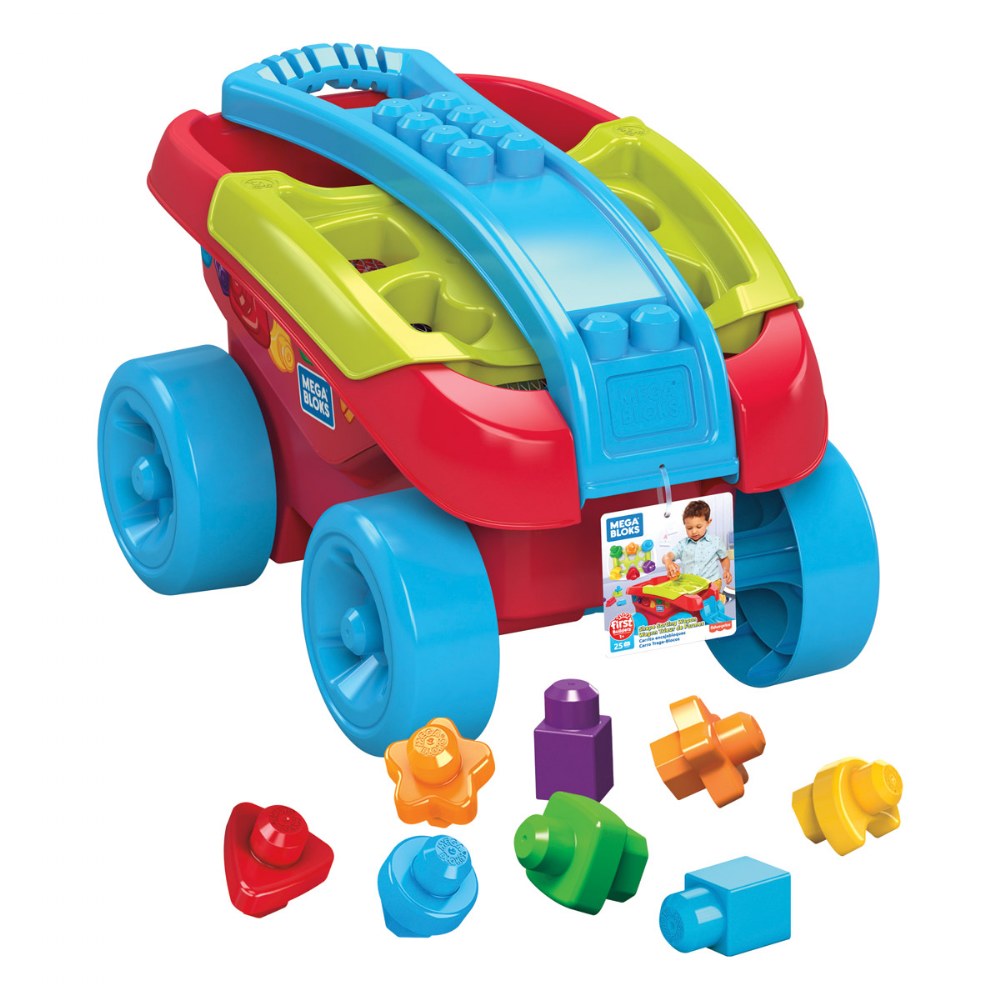 Mega Bloks® Shape Sorting Pull Wagon
