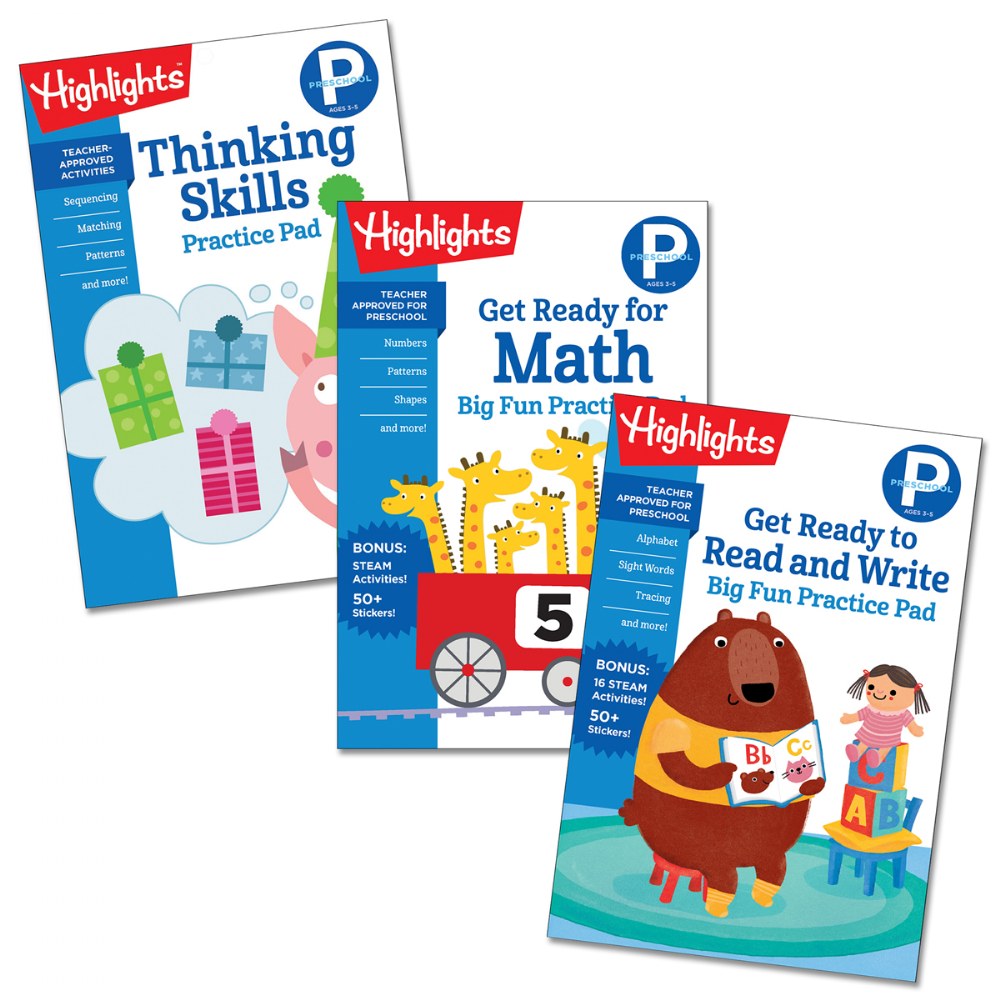 Highlights™ Preschool Developmental Skill Books
