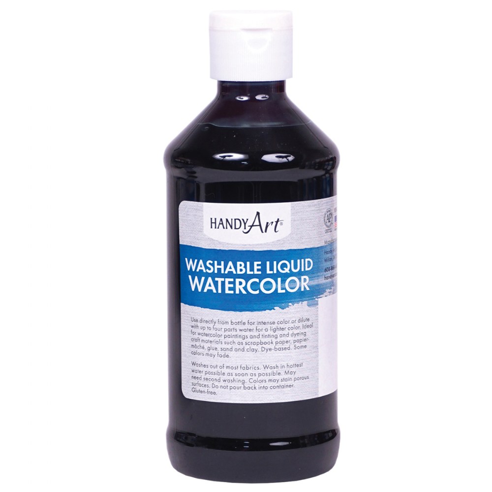 Liquid Watercolor 8 oz. Single Paints