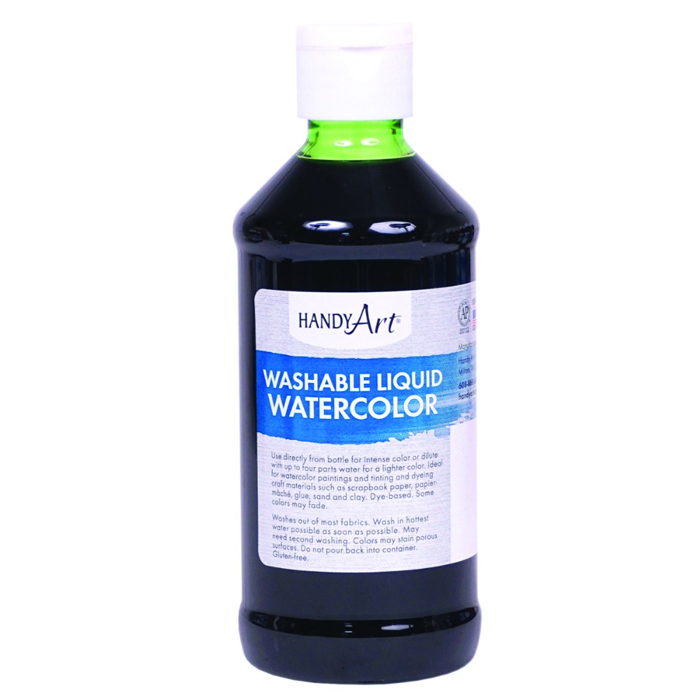 Liquid Watercolor 8 oz. Single Paints