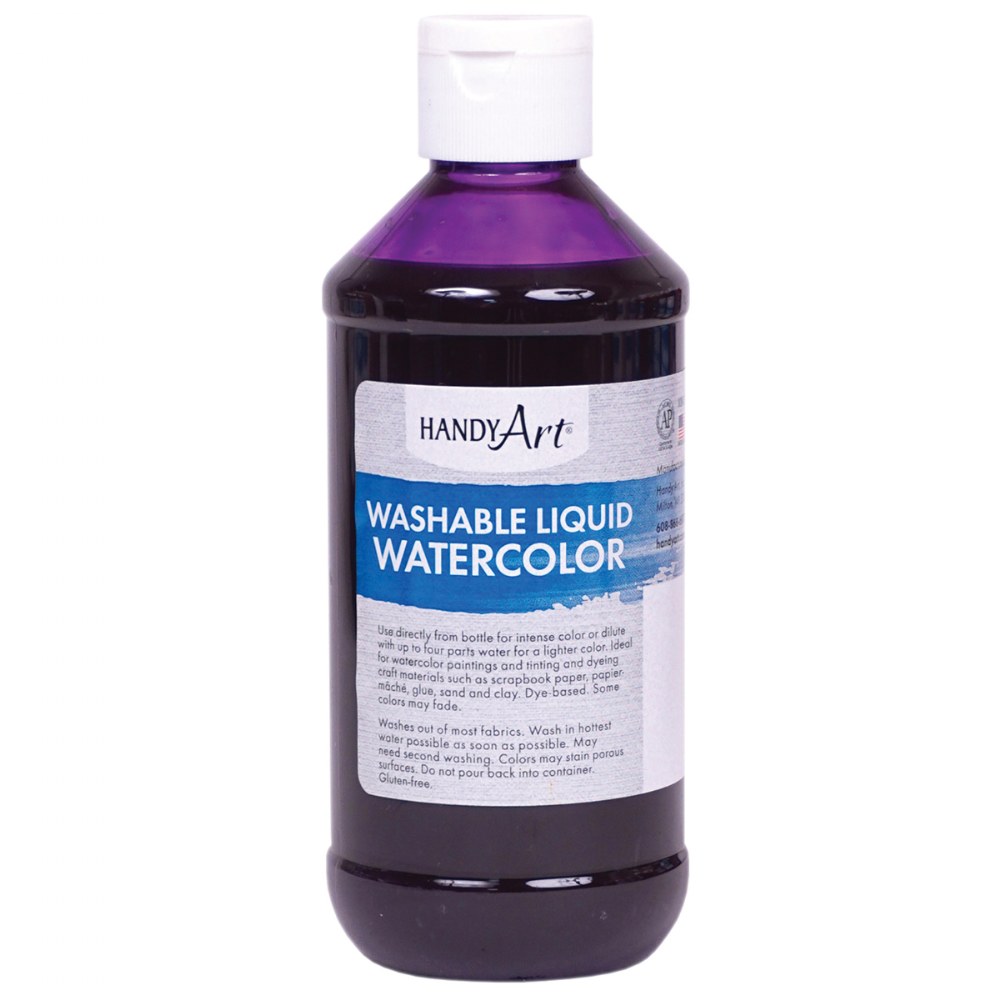 Liquid Watercolor 8 oz. Single Paints