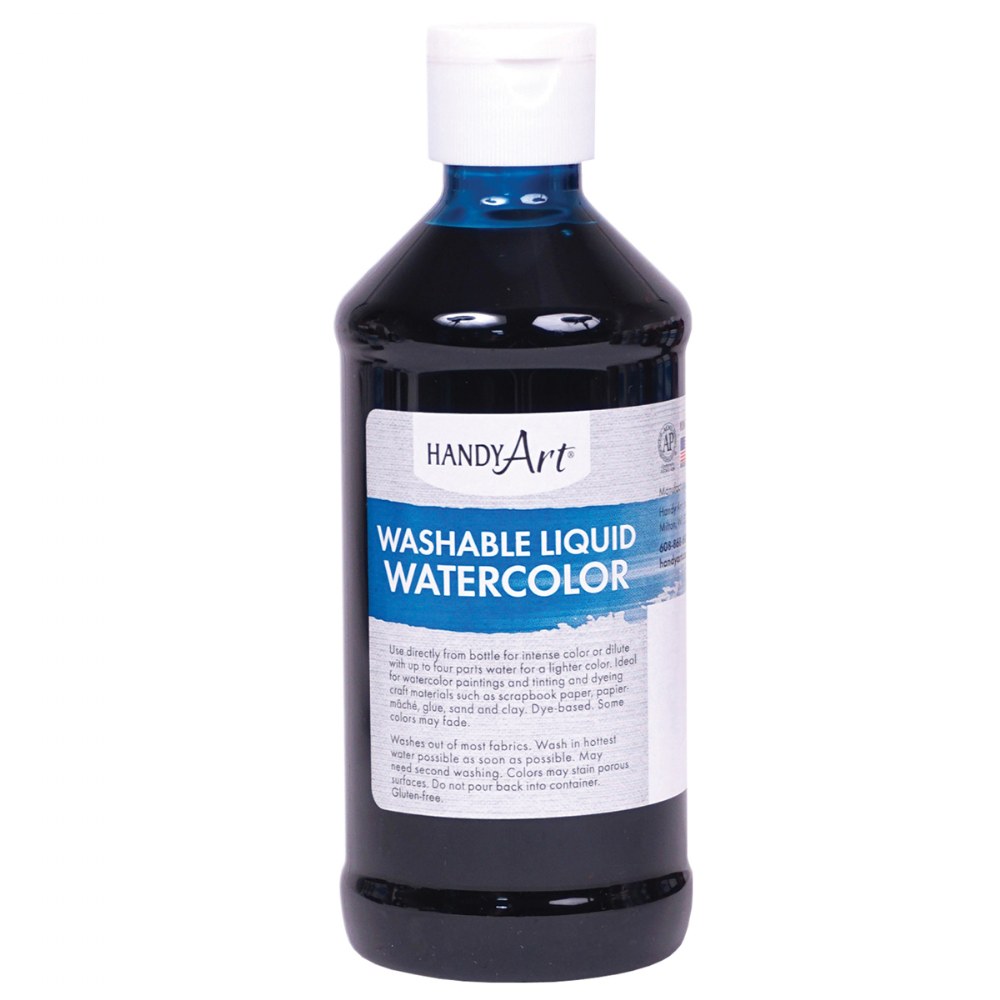 Liquid Watercolor 8 oz. Single Paints