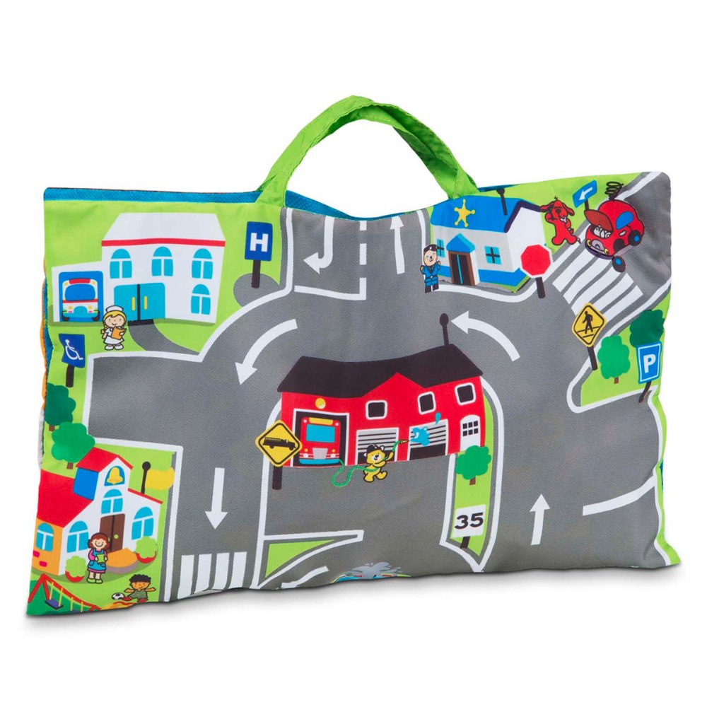 Take Along Town Play Mat with Vehicles