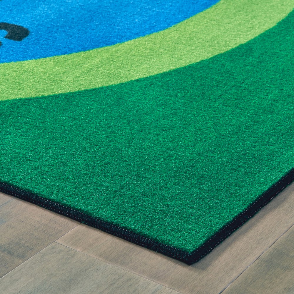 Sanitize Here Dot Health & Safety Carpet