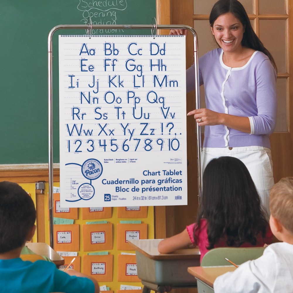 Flip Chart Tablets 24" x 32" 1.5" Rule - White Paper