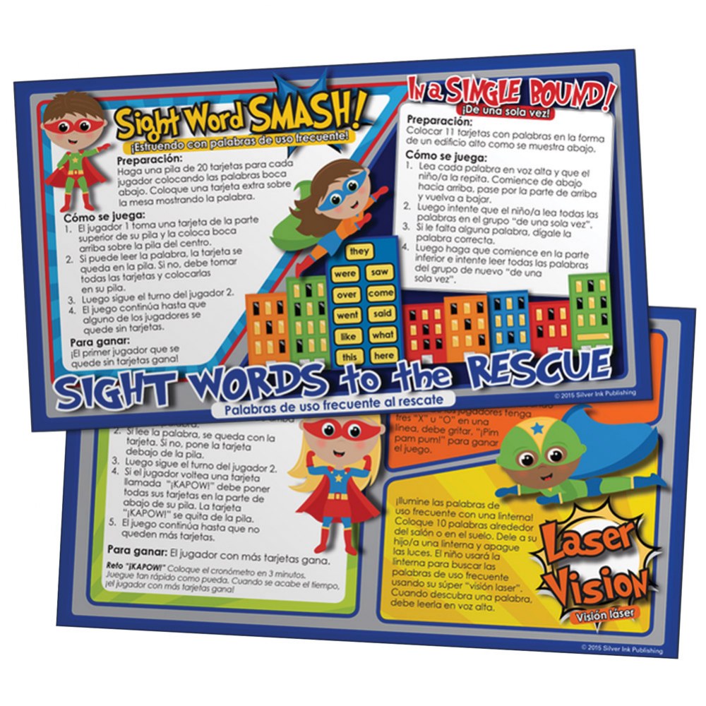 10 Minute Talks:Sight Words Parent Brochure (Set of 25)