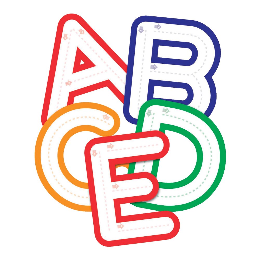 Follow Along Dry-Erase Letters - Reusable Handwriting Practice