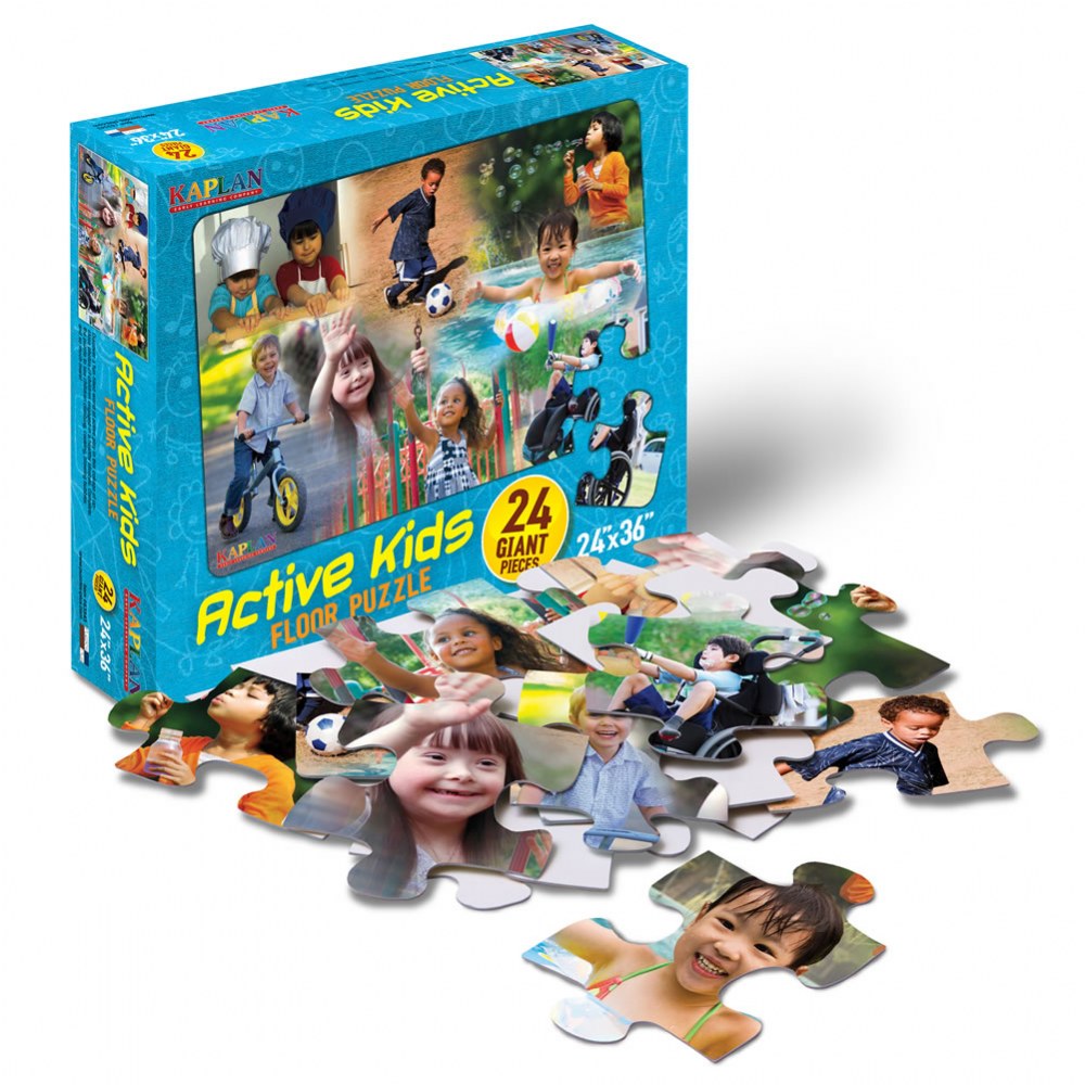 Active Kids Floor Puzzle - 24 Pieces