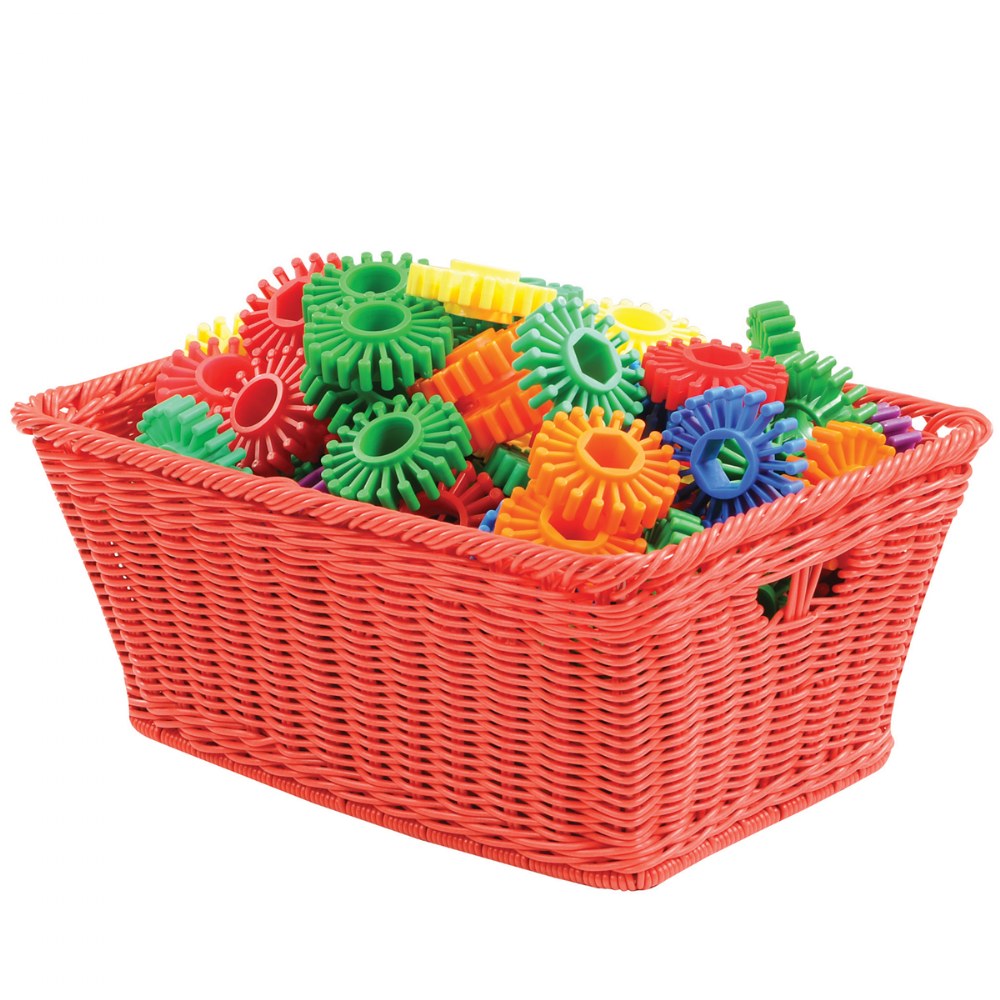 Small Plastic Wicker Basket - Each