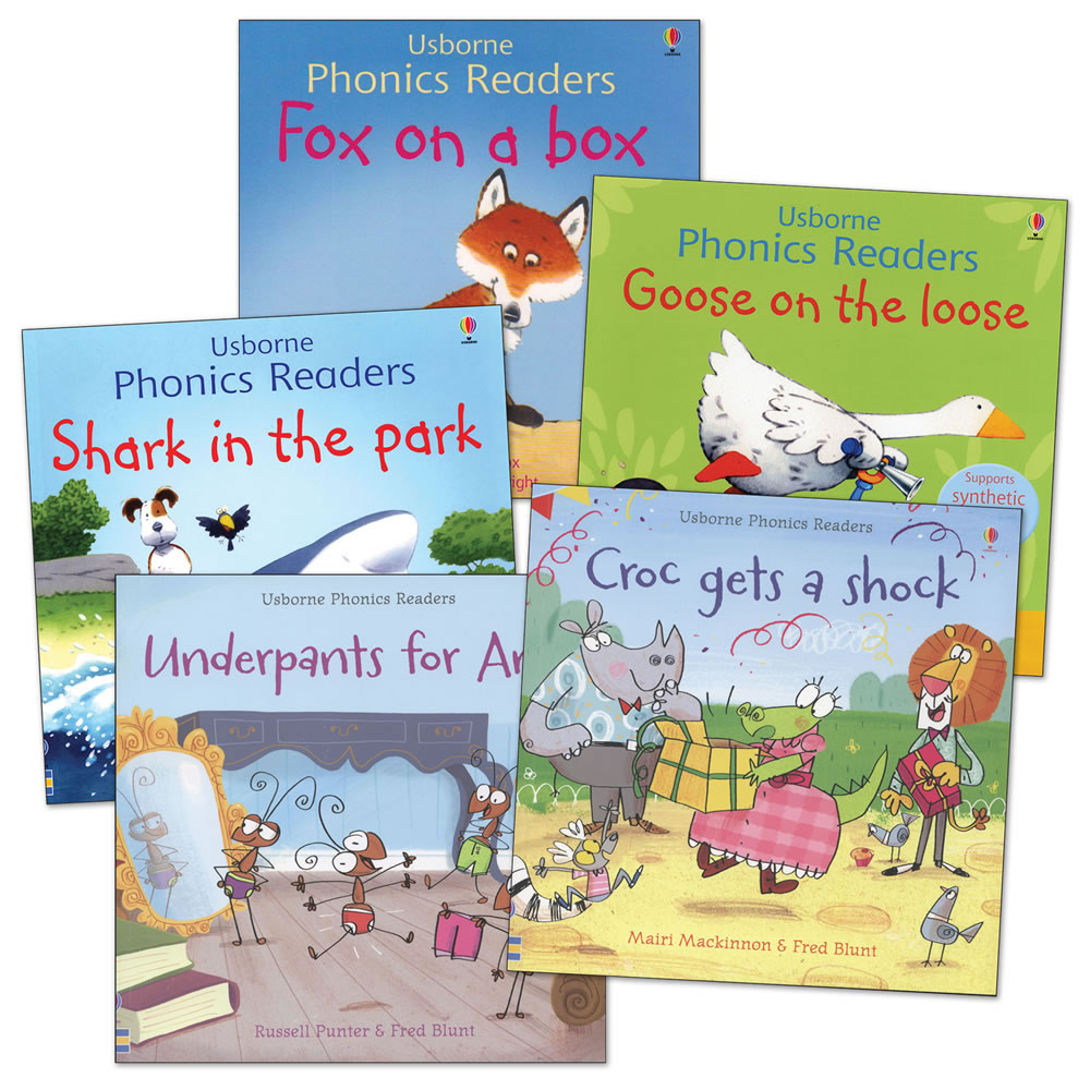 Phonics Readers Books - Set of 5