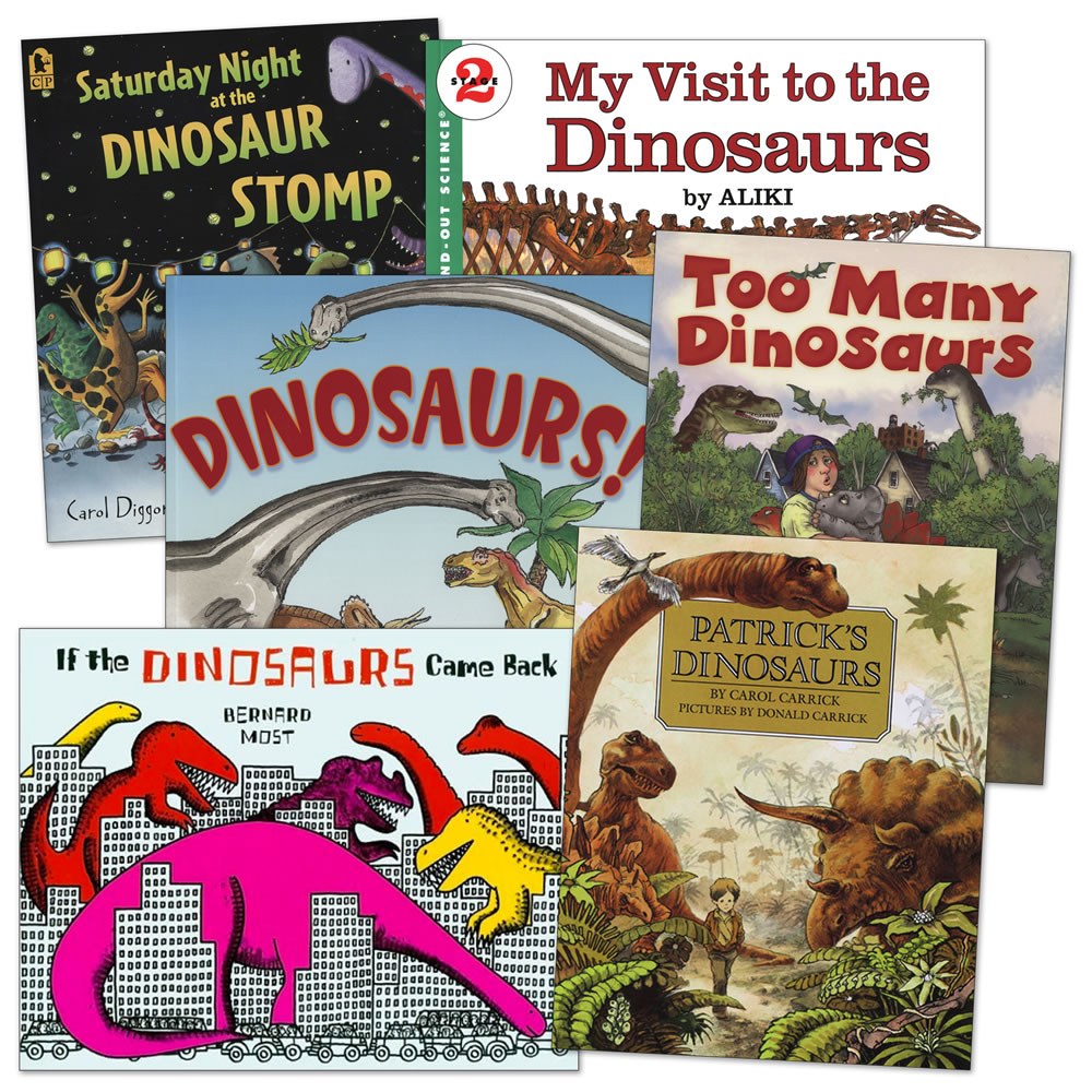 Dinosaur Books - Set of 6