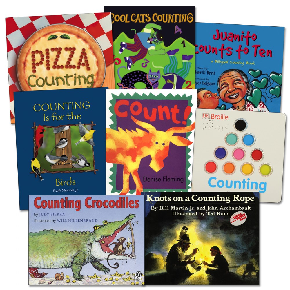 Different Ways to Count Books - Set of 8