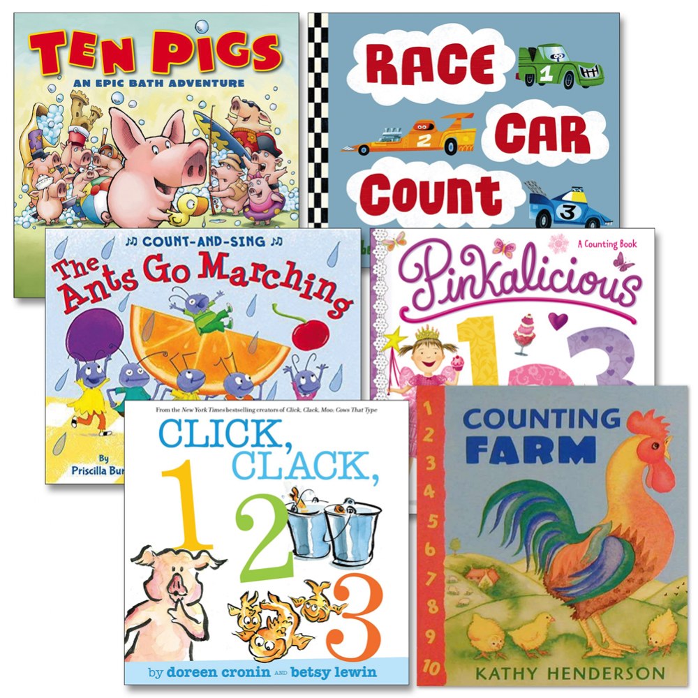 Counting is Fun Board Books - Set of 6