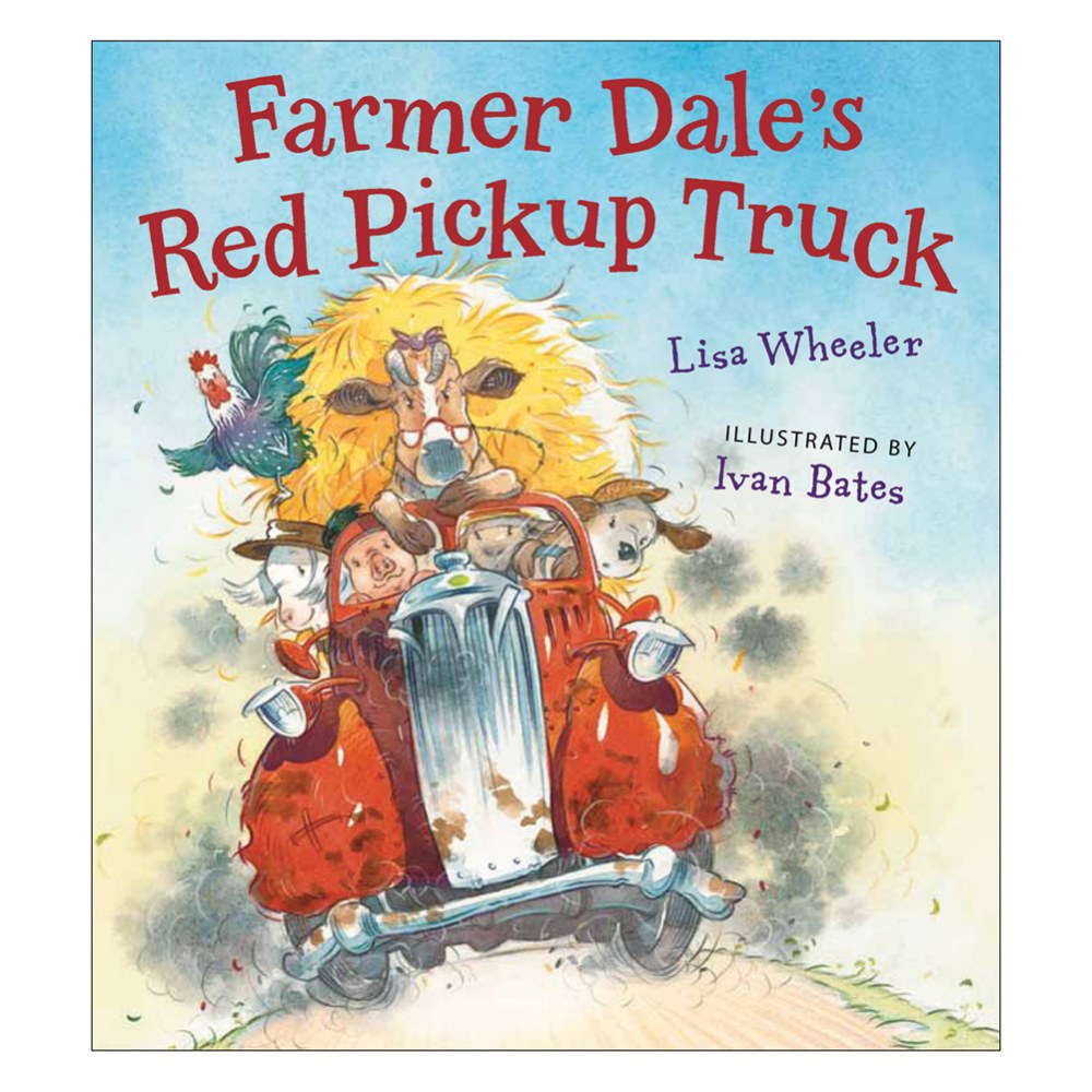 Farmer Dale's Red Pickup Truck - Board Book