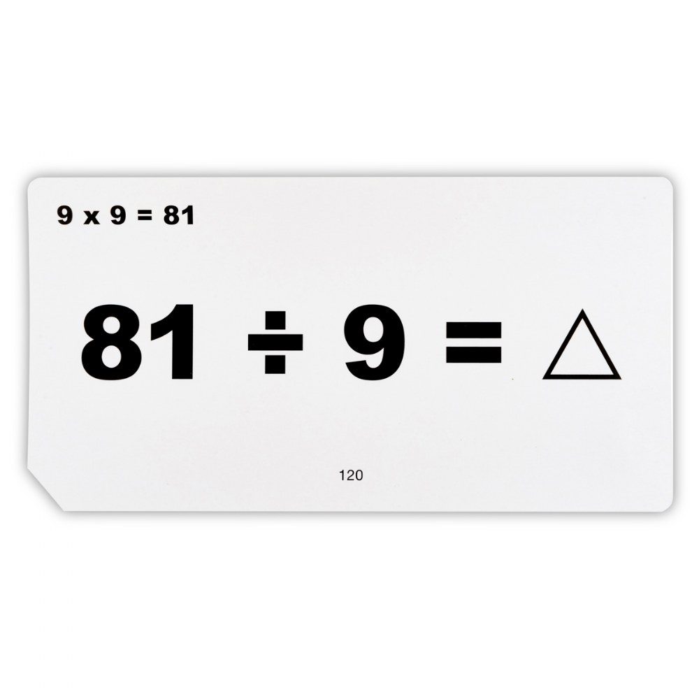 Multiplication and Division Unknown Quantities Flashcards Activity