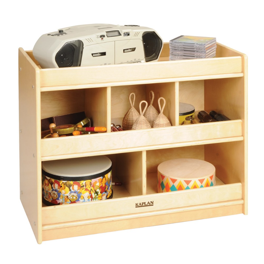 Carolina Wooden 5-Cubby Storage Center