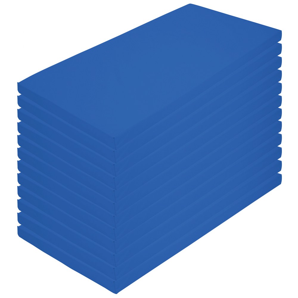 Primary Blue Rest Mats - Set of 12