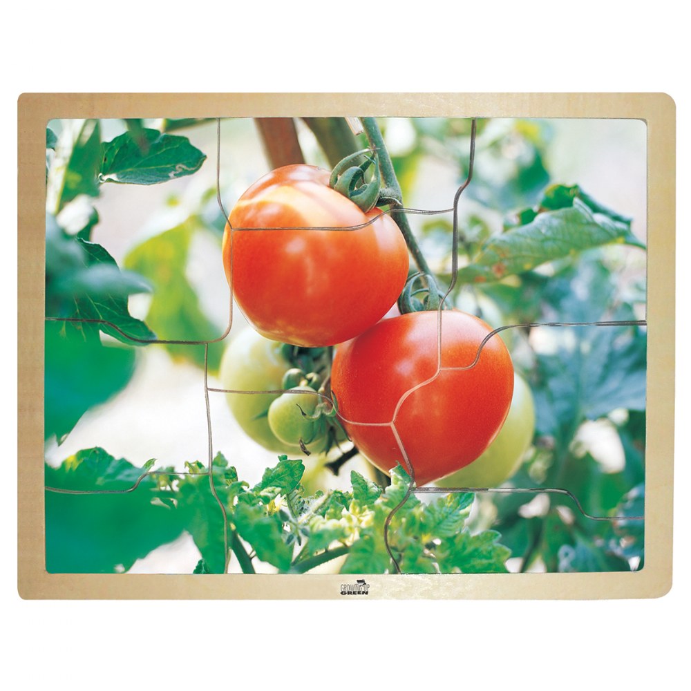 Fresh Vegetables Wooden Puzzles - Set of 6