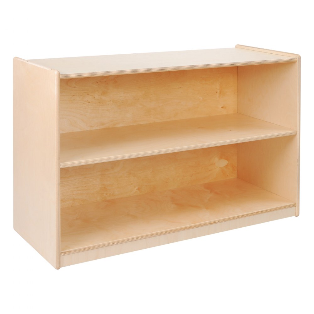 Carolina Shape-A-Space™ Two Shelf Storage Unit - Solid Back