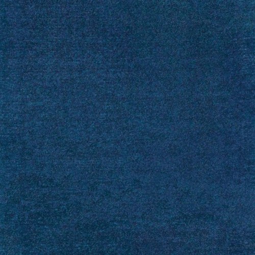 Mt. St. Helens Solid Color Carpet - Blueberry Blue - 8'3" x 11'8" Oval